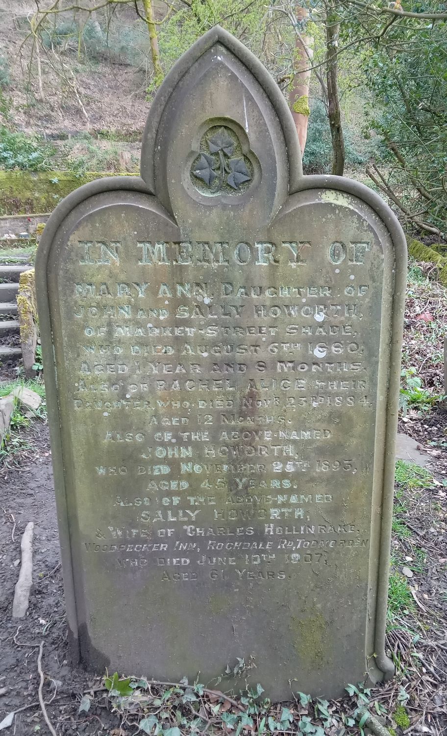 53.64 – Mary Ann, Rachel Alice and John Howorth, and Sally Hollinrake ...