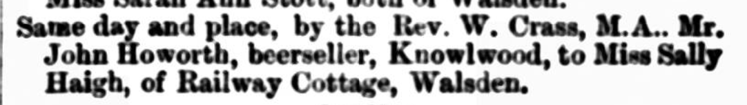 53.64 – Mary Ann, Rachel Alice and John Howorth, and Sally Hollinrake ...