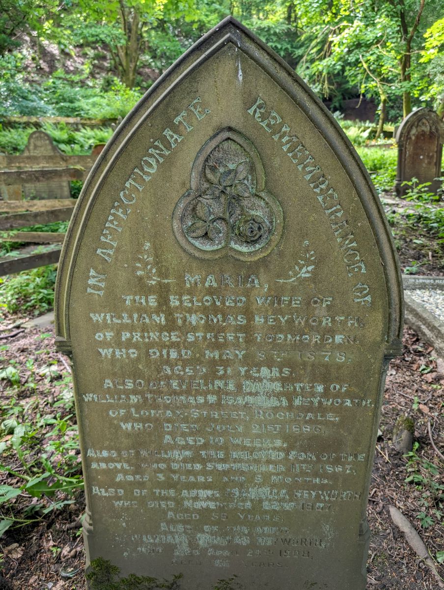 50.57 – Maria, Eveline, William, Isabella and William Thomas Heyworth ...
